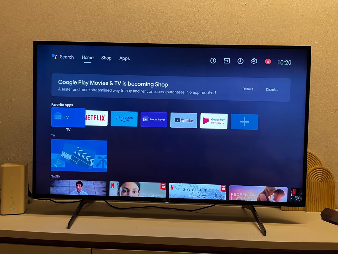 Sony AndroidTV 4K 55 Inch, TV & Home Appliances, TV & Entertainment, TV ...