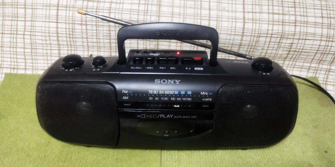 Sony CFS-E14 Radio Cassette, Audio, Portable Music Players on Carousell