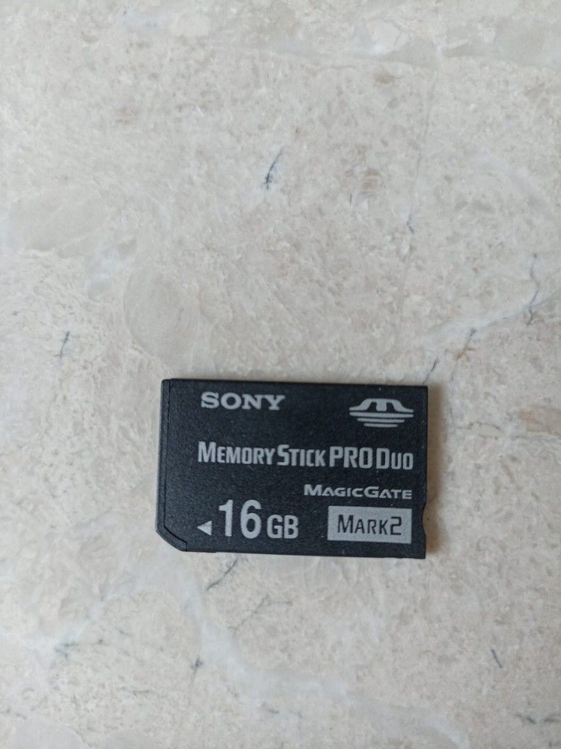 Sony Memory Stick Pro Duo 16GB Mark 2, Mobile Phones & Gadgets, Mobile ...