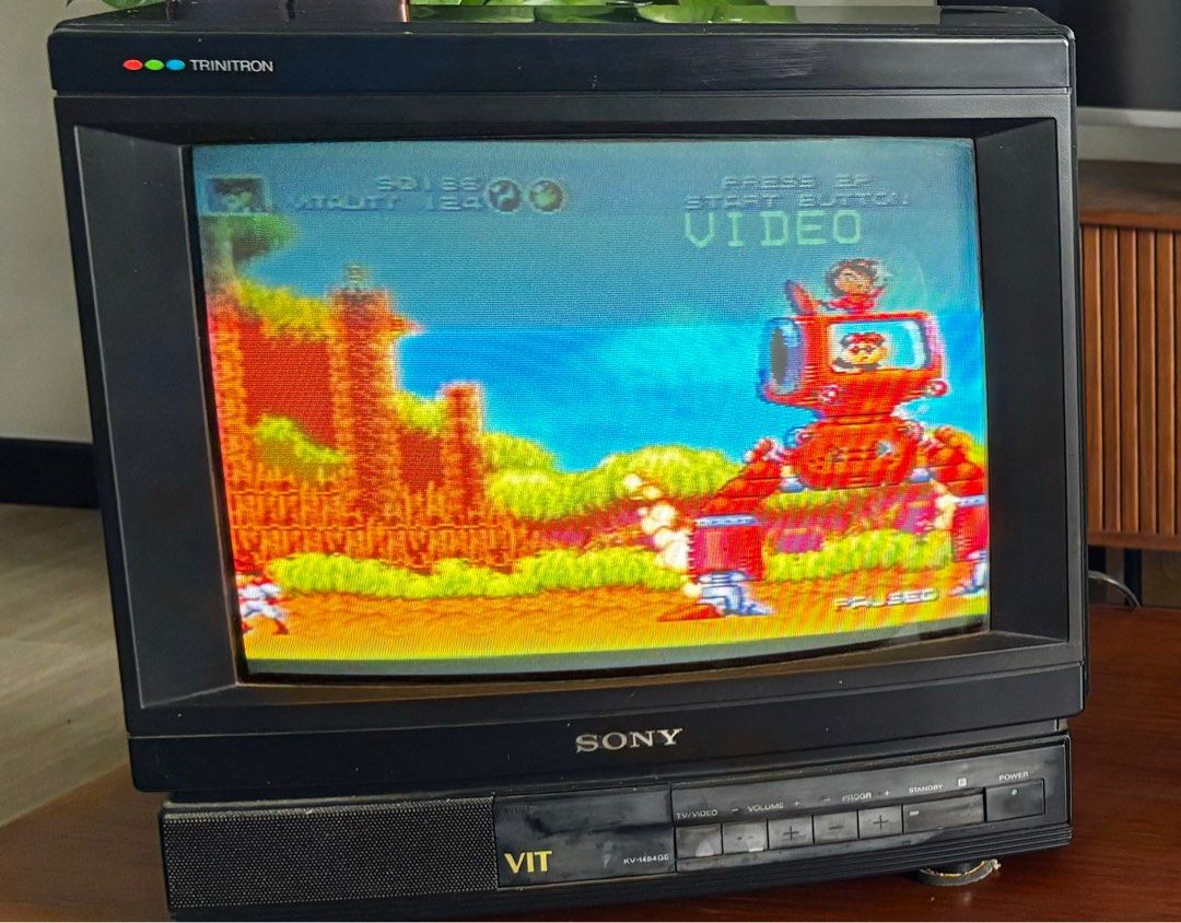 Sony Trinitron 14” CRT TVKV1484GE, TV & Home Appliances, TV ...