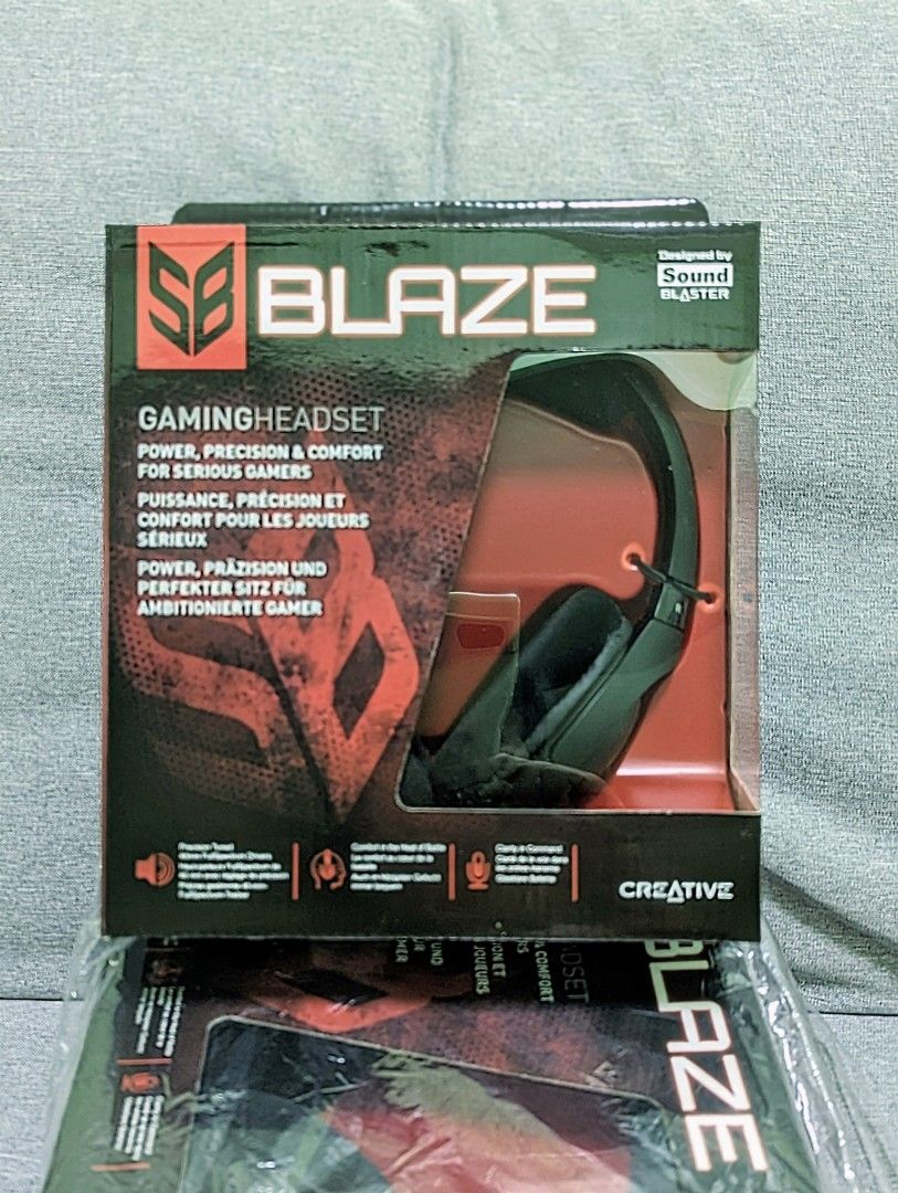 Sound Blaster Blaze Gaming Headsets, Audio, Headphones & Headsets on ...
