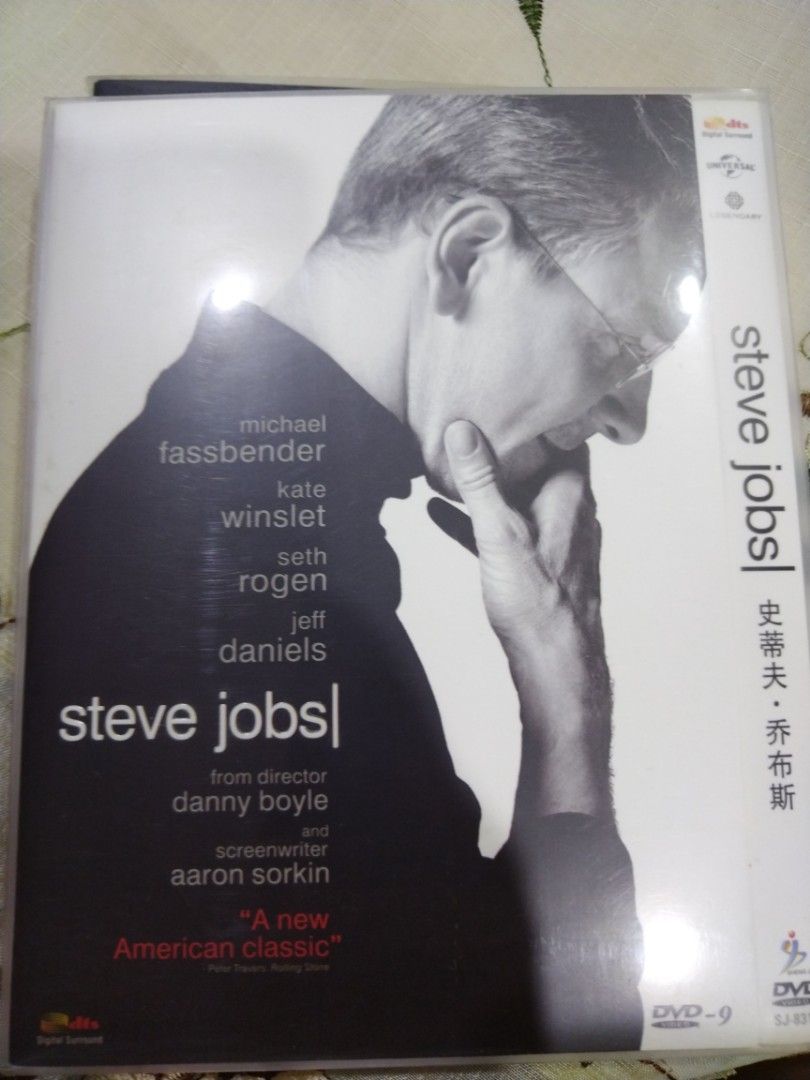 Steve Jobs DVD, Hobbies & Toys, Music & Media, CDs & DVDs on Carousell