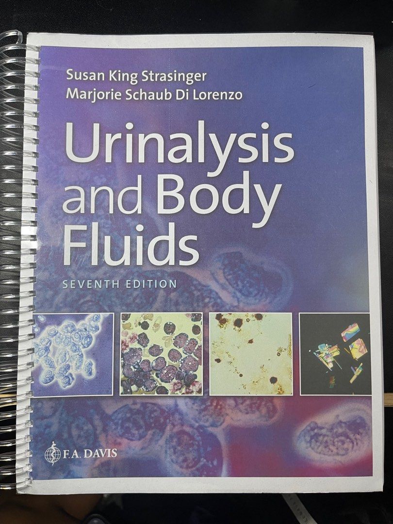 Strasinger Urinalysis and Body Fluids, Hobbies & Toys, Books ...