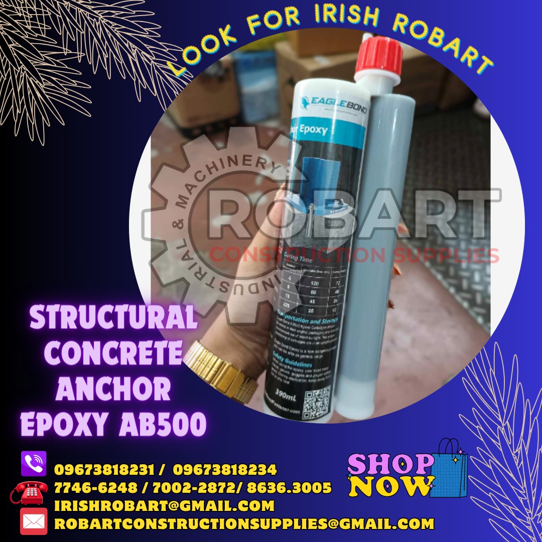 Structural Concrete Anchor Epoxy, Commercial & Industrial, Construction ...