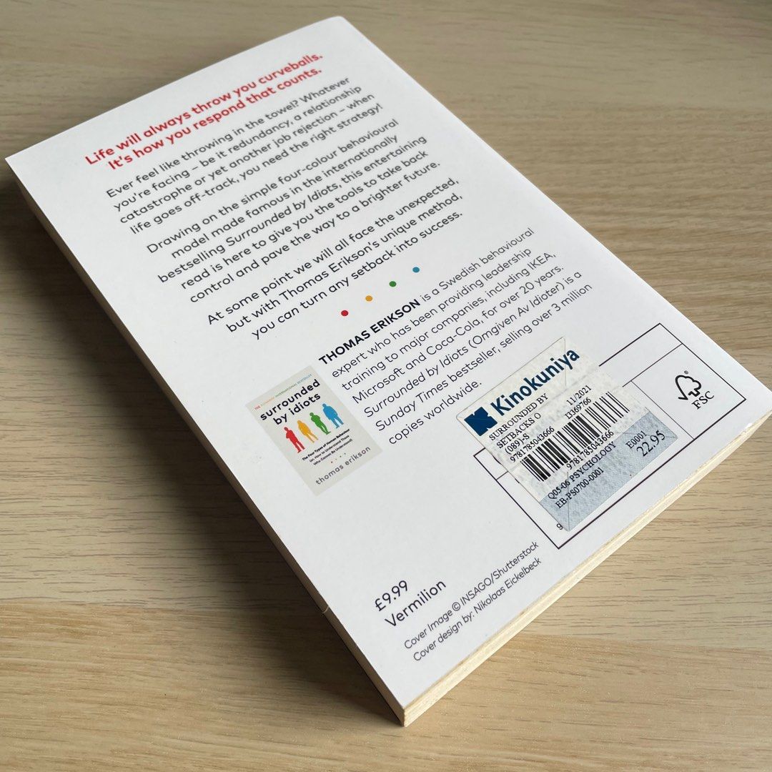 Surrounded By Setbacks by Thomas Erikson, Hobbies & Toys, Books ...