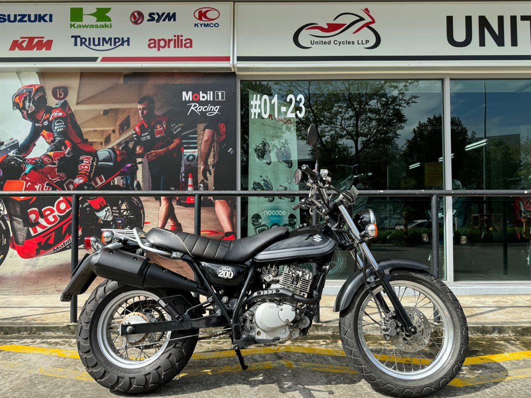 Suzuki VanVan 200, Motorcycles, Motorcycles for Sale, Class 2B on Carousell