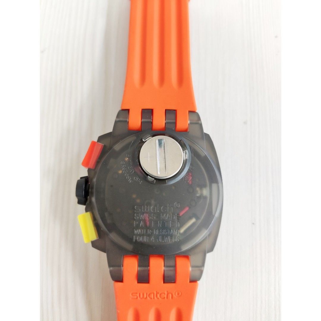 SWATCH Sun Down Chrono Mens Watch SUIM400, Men's Fashion, Watches & Accessories, Watches on ...