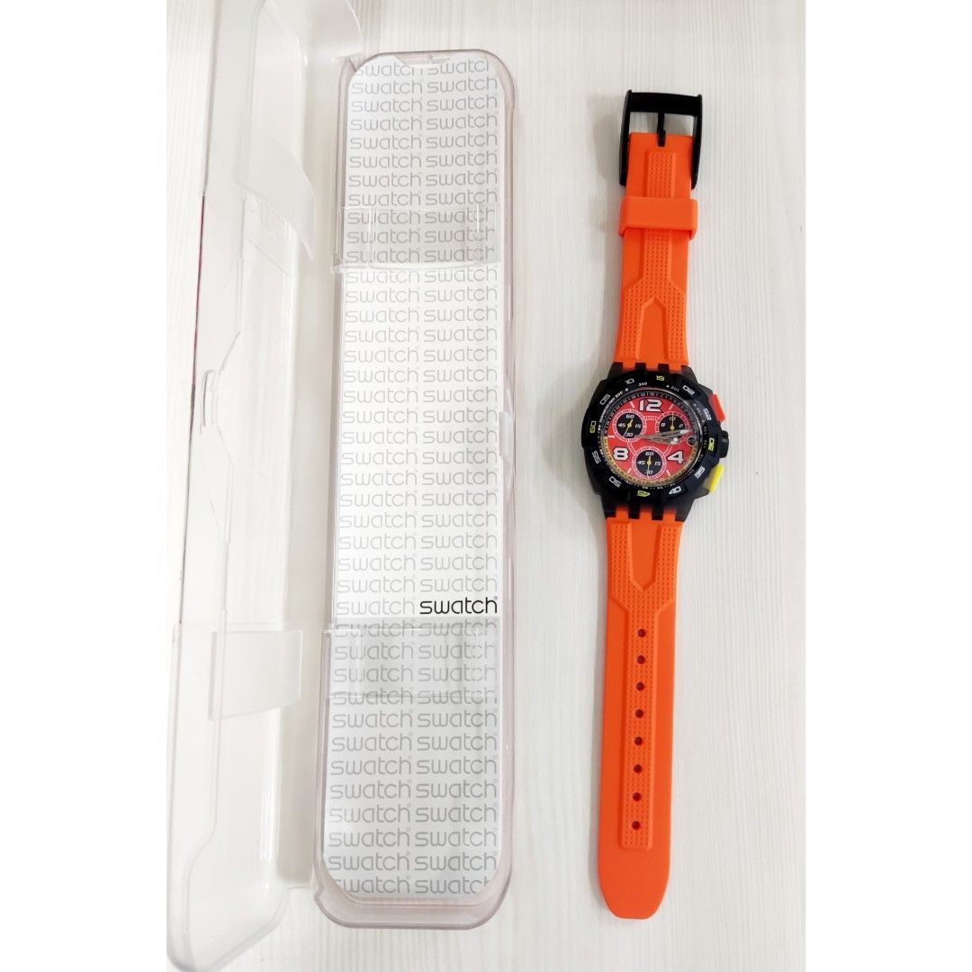 SWATCH Sun Down Chrono Mens Watch SUIM400, Men's Fashion, Watches & Accessories, Watches on ...