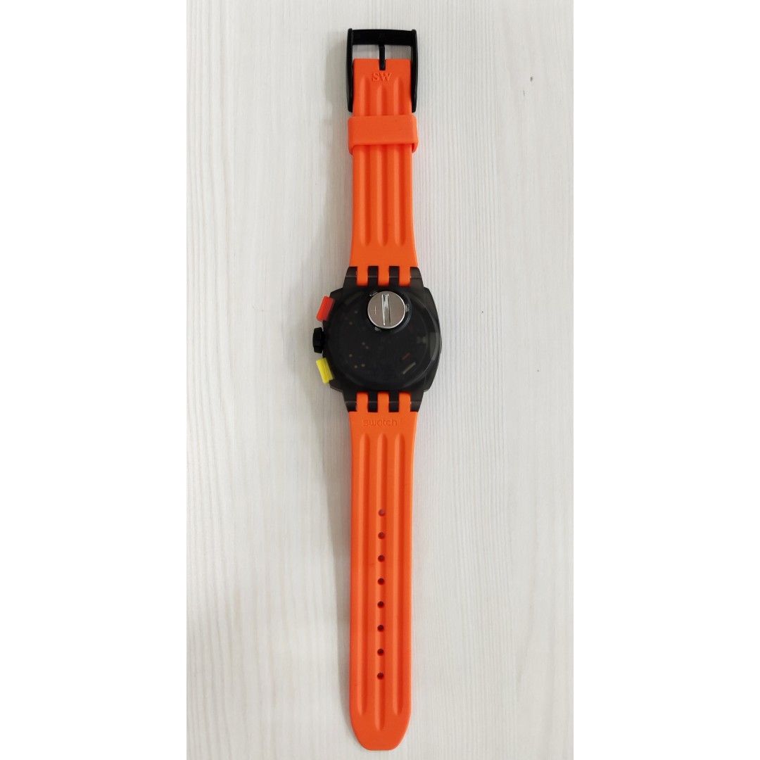 SWATCH Sun Down Chrono Mens Watch SUIM400, Men's Fashion, Watches & Accessories, Watches on ...