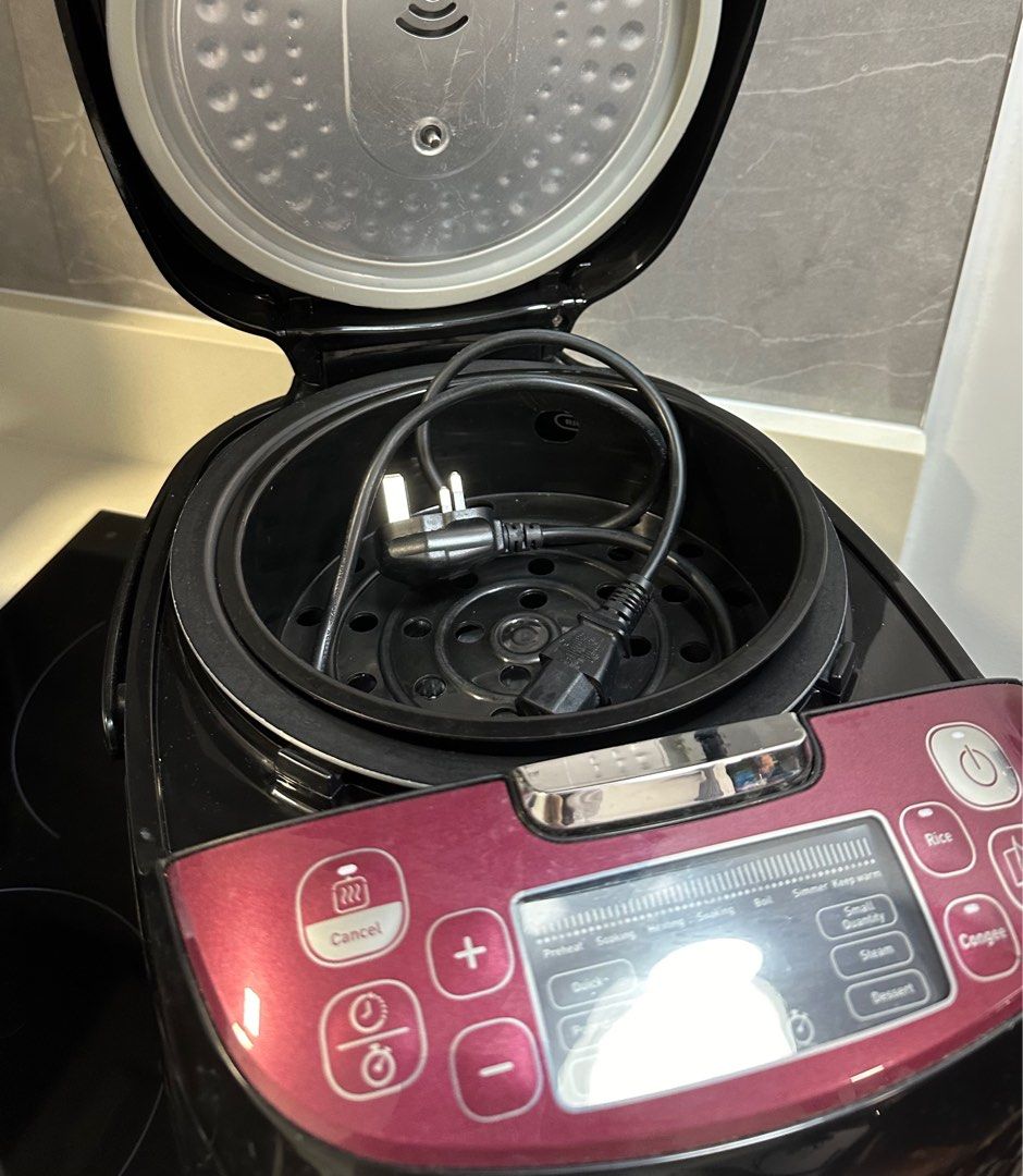 Tefal Spherical Pot Rice Cooker RK740565, TV & Home Appliances, Kitchen ...