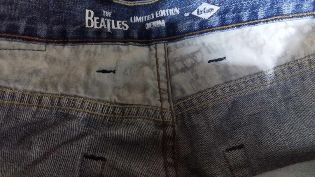 The Beatles Pants by lee Cooper, Men's Fashion, Bottoms, Jeans on Carousell