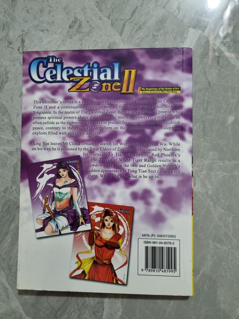 The Celestial Zone II #The Beginnings of The Realm of Evil, Buku & Alat Tulis, Komik dan Manga ...
