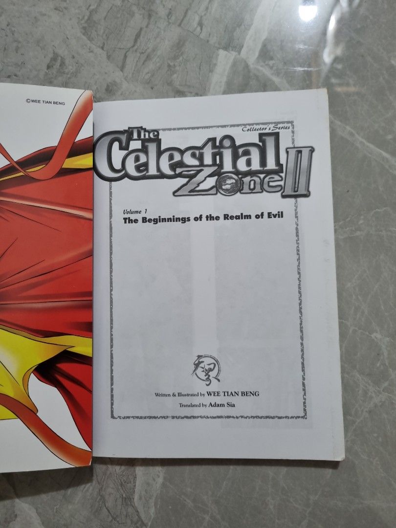 The Celestial Zone II #The Beginnings of The Realm of Evil, Buku & Alat Tulis, Komik dan Manga ...