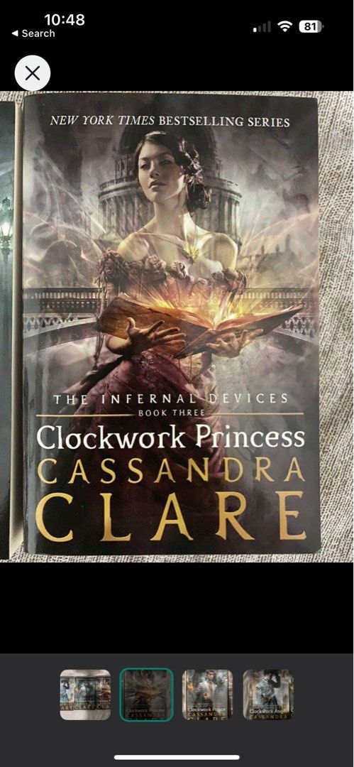 The Infernal Devices trio, Hobbies & Toys, Books & Magazines, Fiction ...