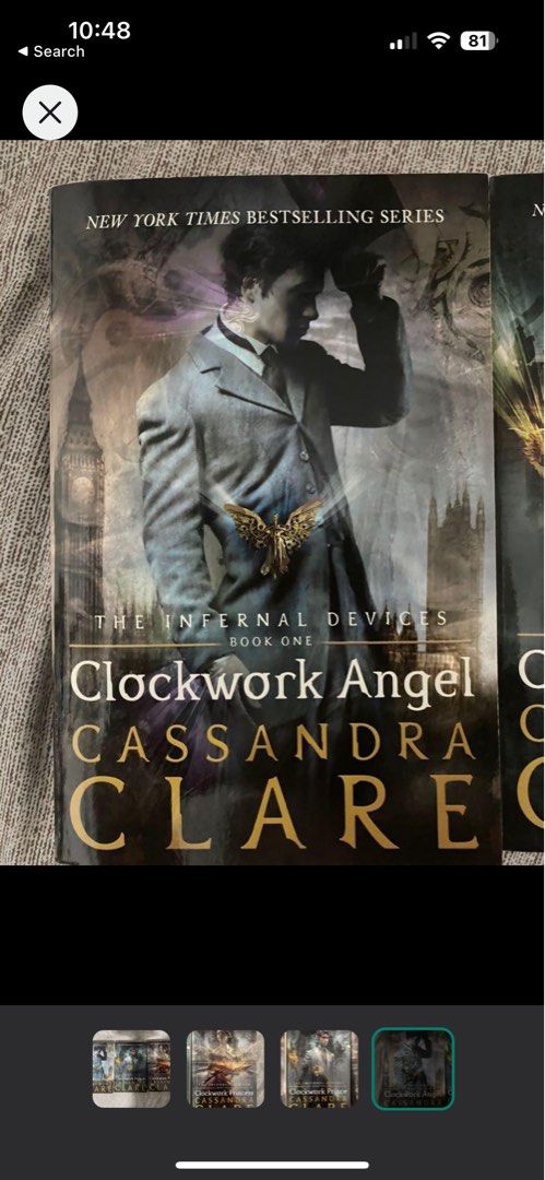 The Infernal Devices trio, Hobbies & Toys, Books & Magazines, Fiction ...