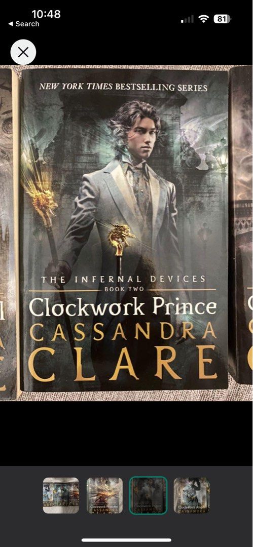 The Infernal Devices trio, Hobbies & Toys, Books & Magazines, Fiction ...