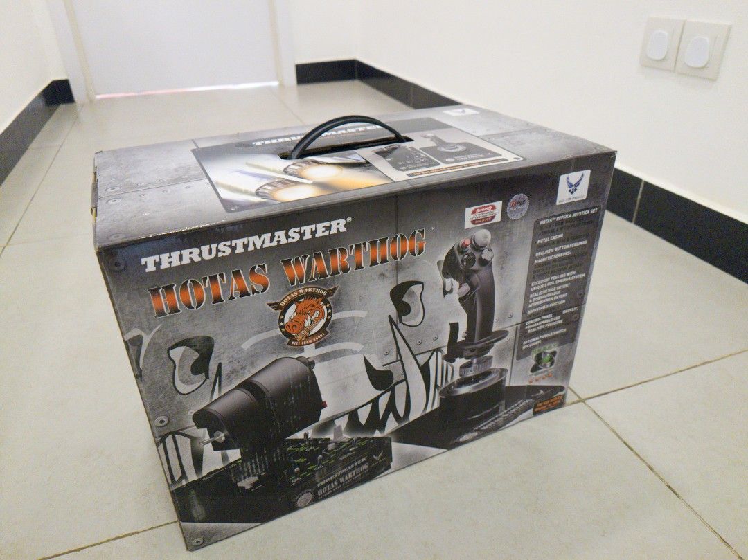 Thrustmaster HOTAS Warthog Throttle and Flightstick, Video Gaming ...