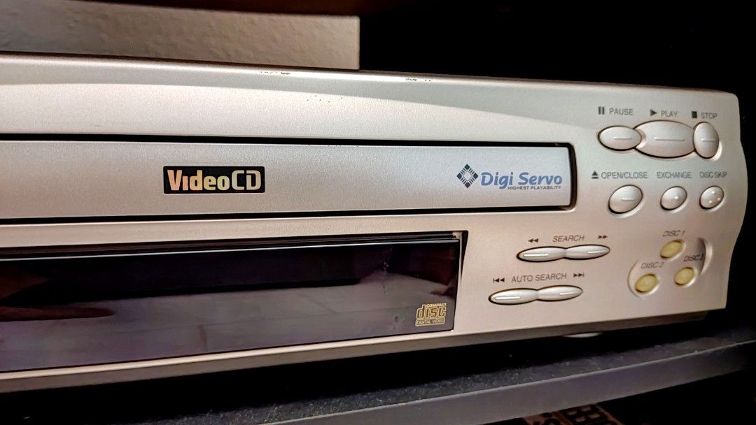 Toshiba 3-Dics VCD player, TV & Home Appliances, TV & Entertainment ...