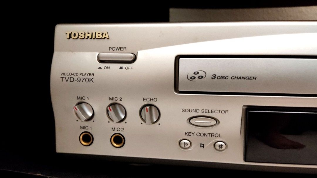 Toshiba 3-Dics VCD player, TV & Home Appliances, TV & Entertainment ...