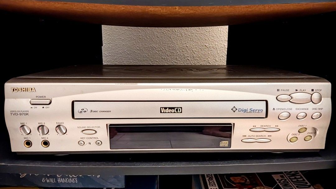 Toshiba 3-Dics VCD player, TV & Home Appliances, TV & Entertainment ...