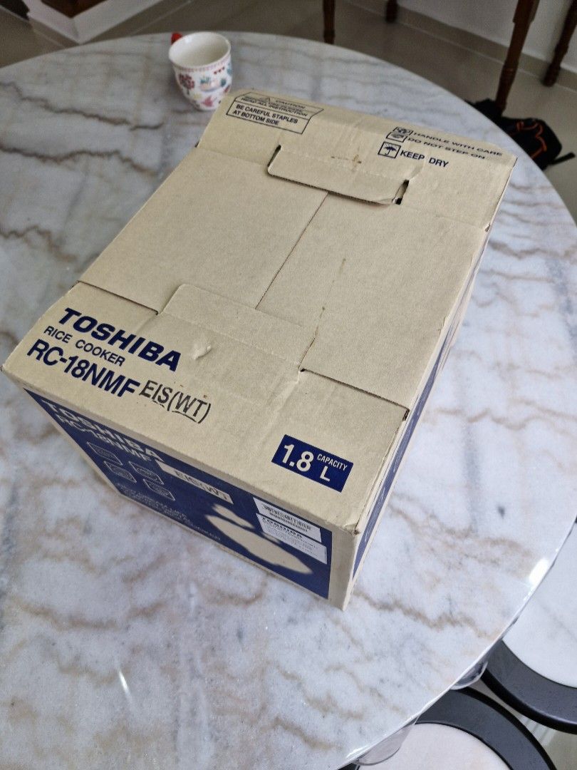 Toshiba RC18 NMF Rice Cooker, TV & Home Appliances, Kitchen Appliances ...