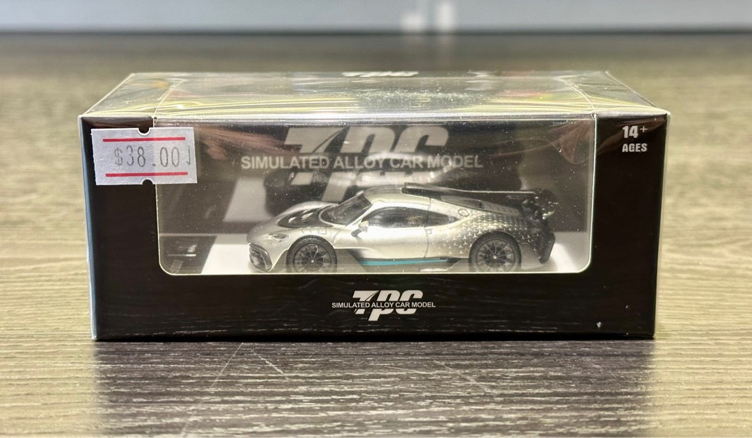 TPC 1/64 Mercedes Benz AMG Project One Silver, Hobbies & Toys, Toys ...