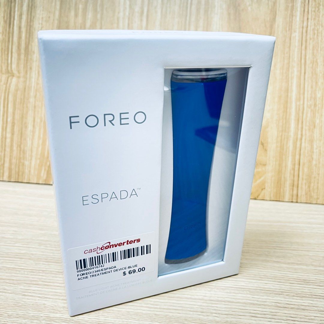 TP-(SEALED) FOREO ESPADA Blue Light Acne Treatment Device, Beauty ...