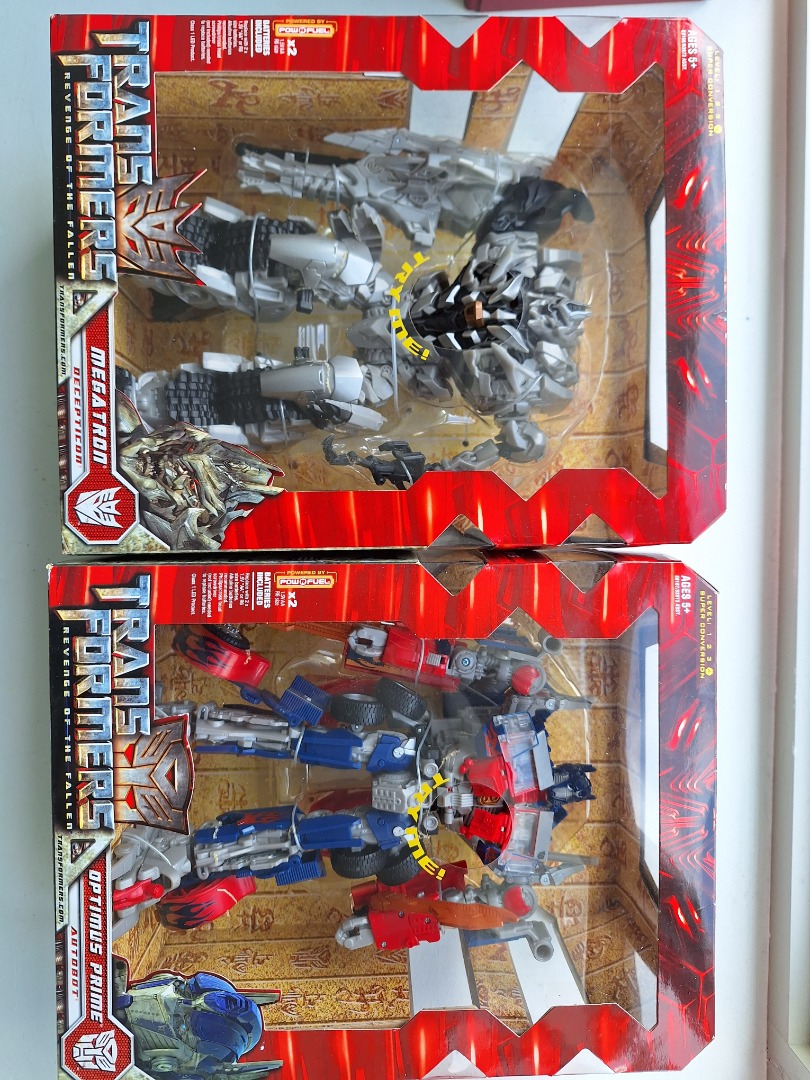 Transformers ROTF 'Optimus Prime & Megatron', Hobbies & Toys, Toys ...