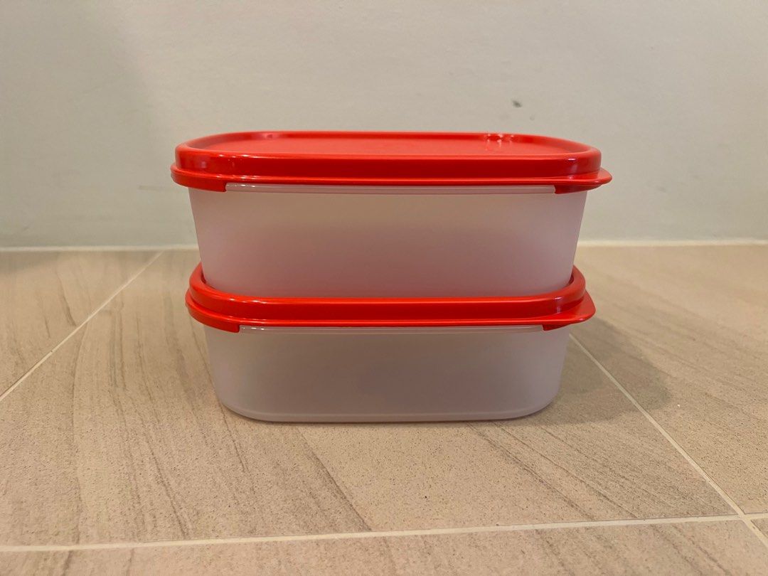 Tupperware Modular Mates Mini Rectangular Containers (850 ml ...