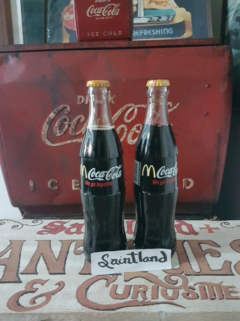 ULTRA-RARE 1995 COCA COLA BOTTLE McDONALD'S 20TH ANNIVERSARY ...