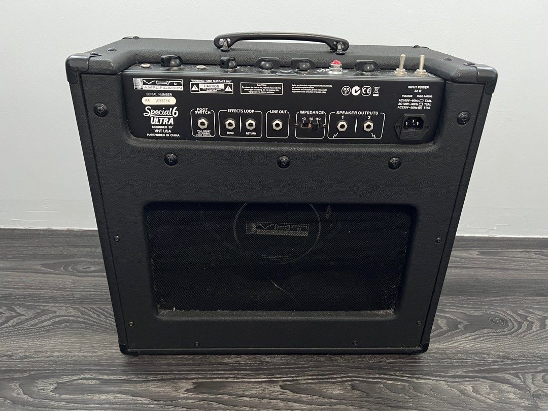 VHT Special 6 Ultra - Combo Tube Amp, Hobbies & Toys, Music & Media ...