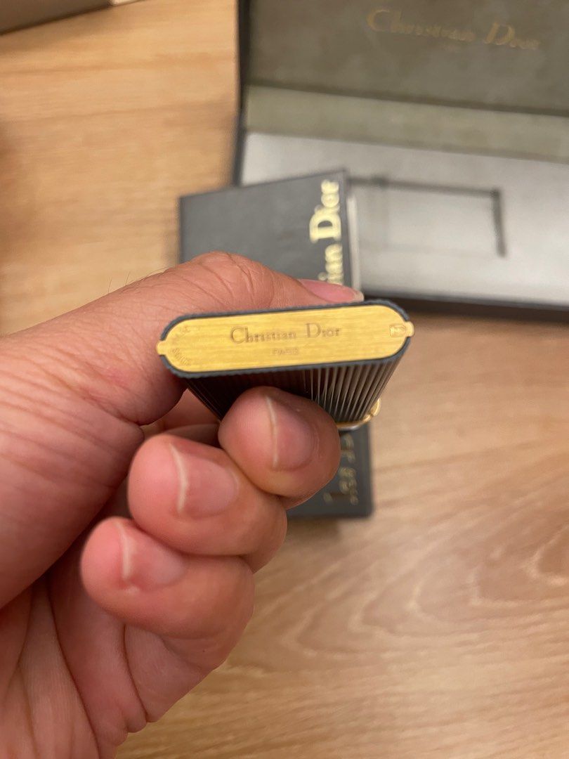 Vintage Christian Dior Lighter, Luxury, Accessories on Carousell