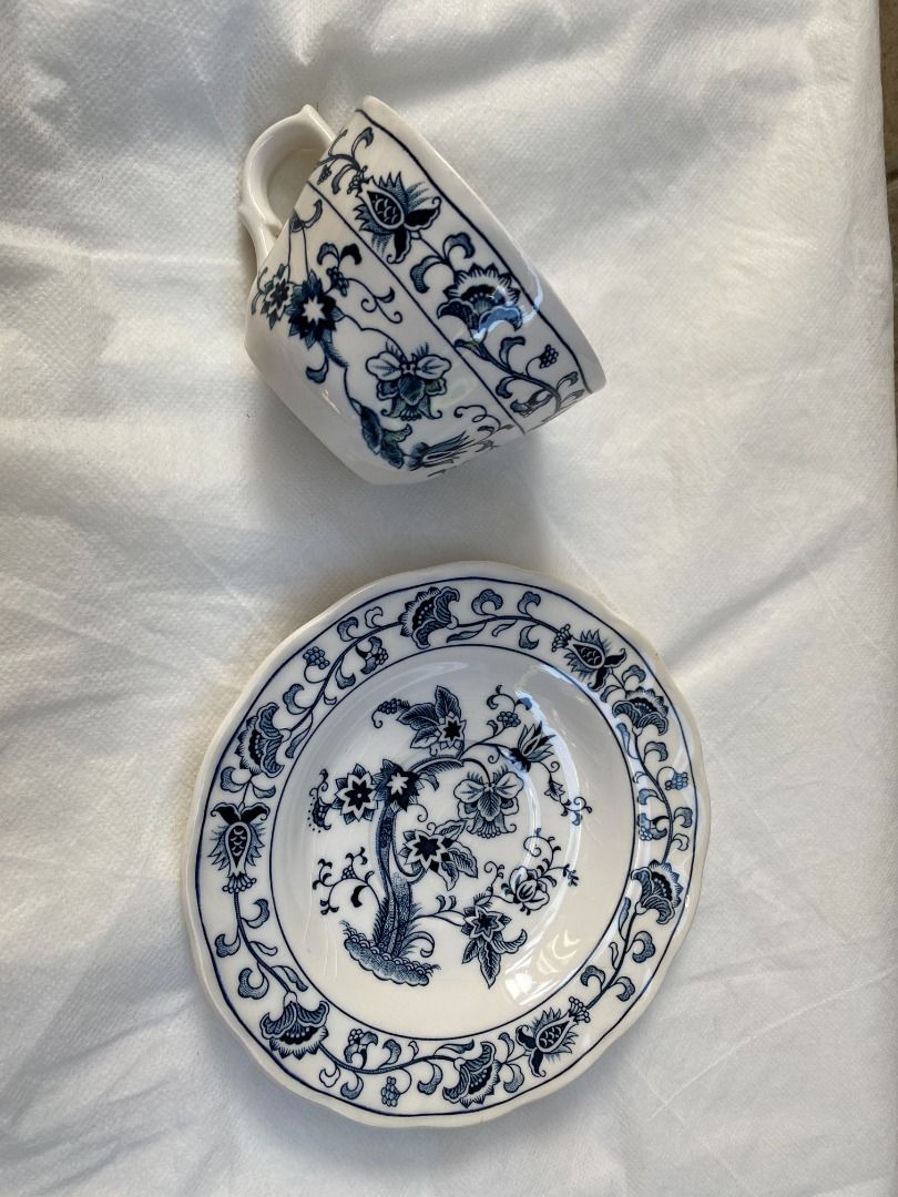 vintage nikko japan tea cup and saucer set2, Furniture & Home Living ...