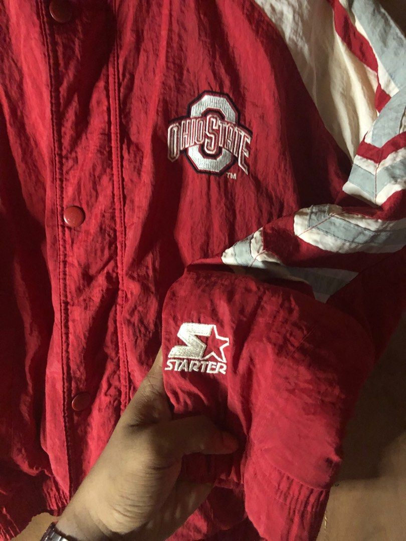 Vintage Starter Logo Ohio State University Jacket, Men's Fashion, Coats ...