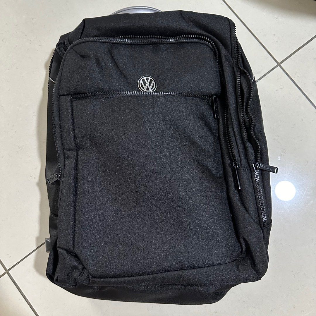 VOLKSWAGEN Laptop Backpack with Build-in USB Cable, Men's Fashion, Bags ...