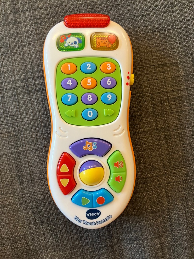 Vtech Tiny Touch Remote, Babies & Kids, Infant Playtime on Carousell