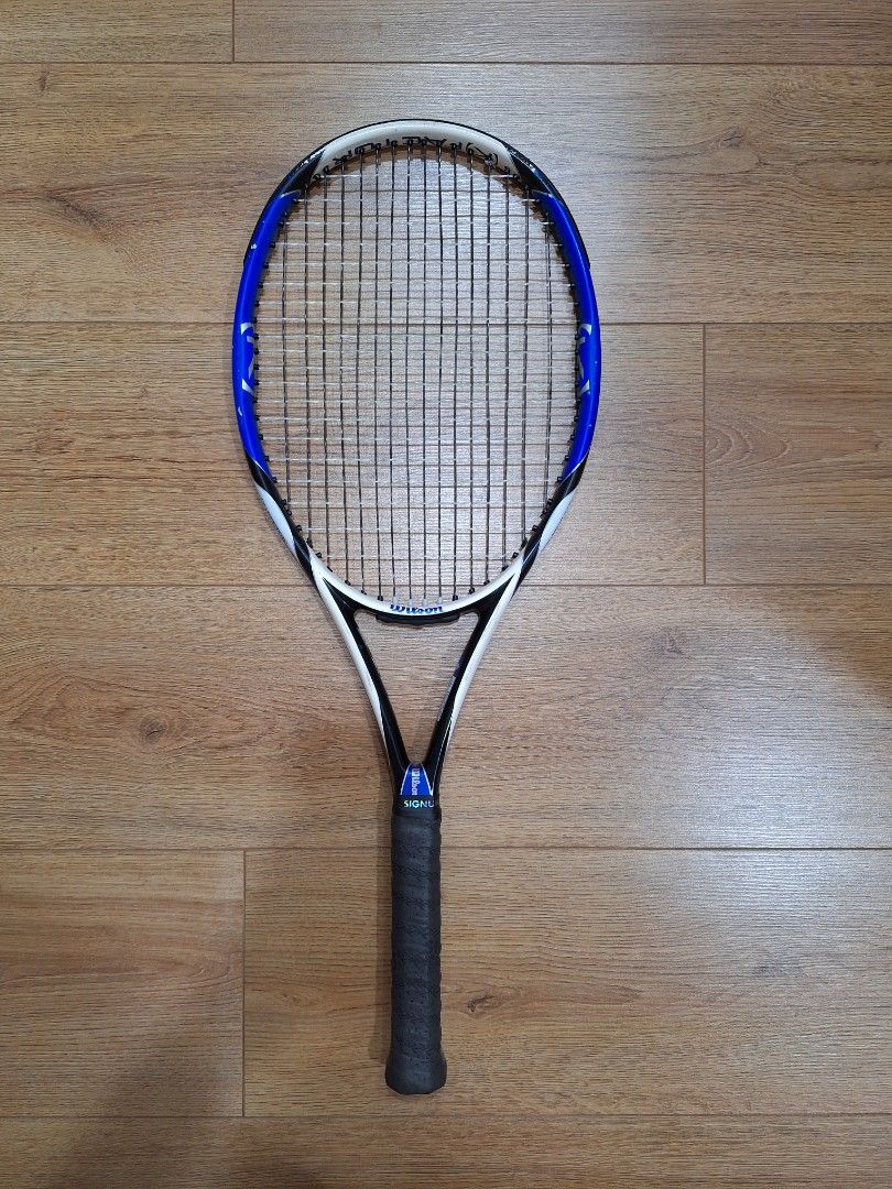 Wilson (K) factor pro six Tennis Racket, Sports Equipment, Sports ...