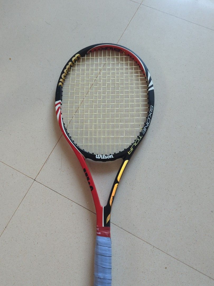Wilson six one tour, 90sq inch Federer, Sports Equipment, Sports ...
