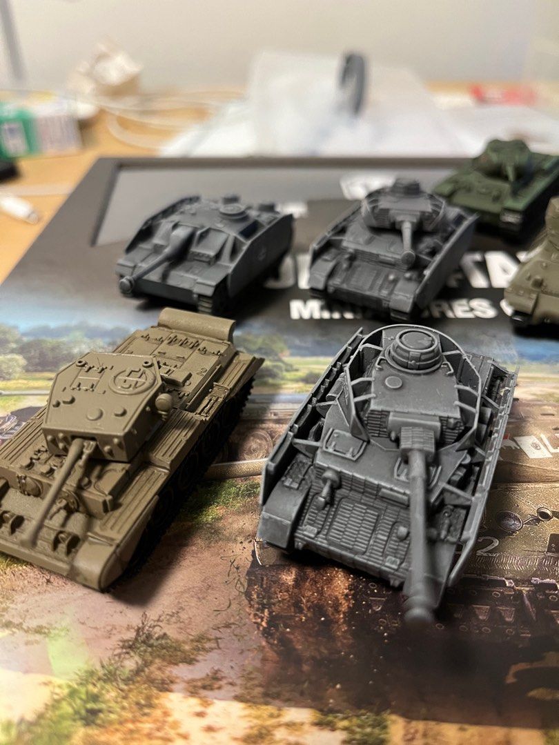 World of Tanks Miniatures Game bundle, Hobbies & Toys, Toys & Games on ...