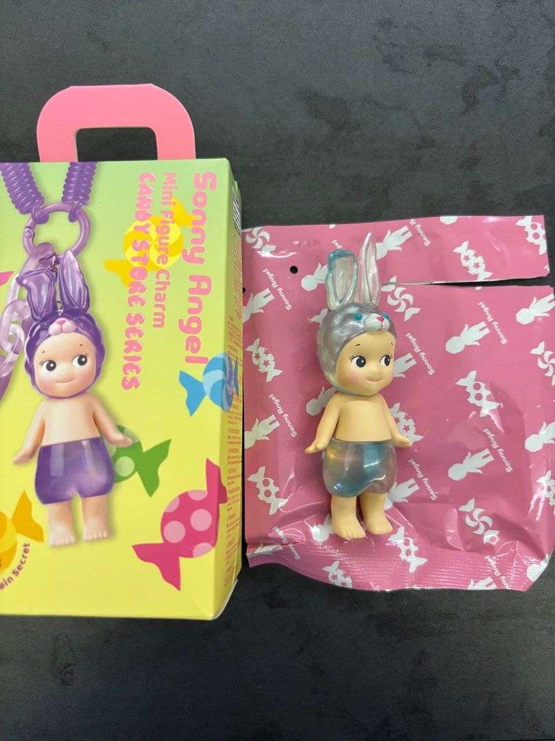 Wts Sonny Angel candy store series mint rabbit secret, Hobbies & Toys ...