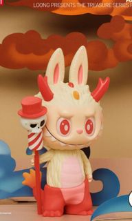[WTS] POPMART Dragon CNY Series - Fortune Loong (Pink Dimoo), Hobbies ...