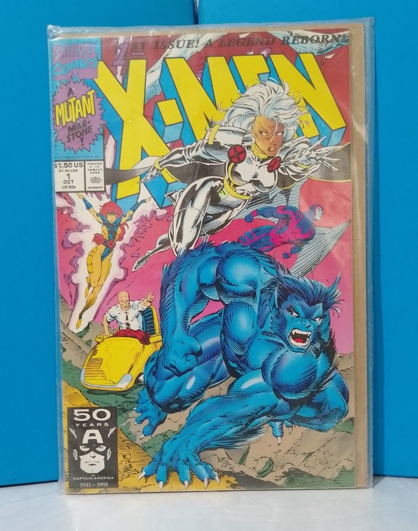 X-Men #1 Cover A (Single Issue)- Sealed Polybag, Hobbies & Toys, Books ...