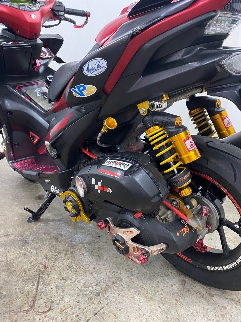 YAMAHA AEROX KEYLESS (04/2028), Motorcycles, Motorcycles for Sale ...