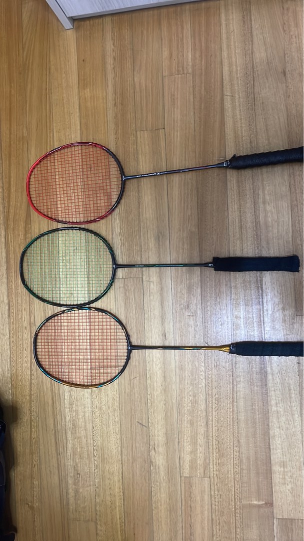 yonex and lining racket, Sports Equipment, Sports & Games, Racket ...