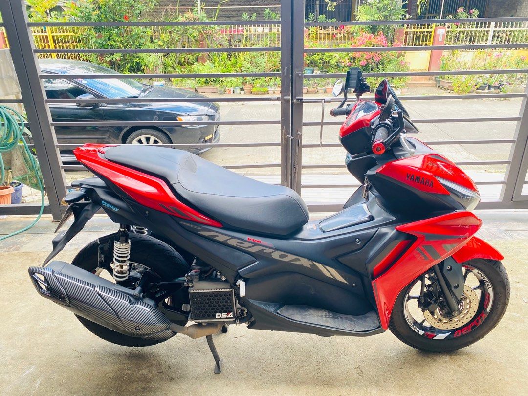 2021 Yamaha aerox V2, Motorbikes, Motorbikes for Sale on Carousell