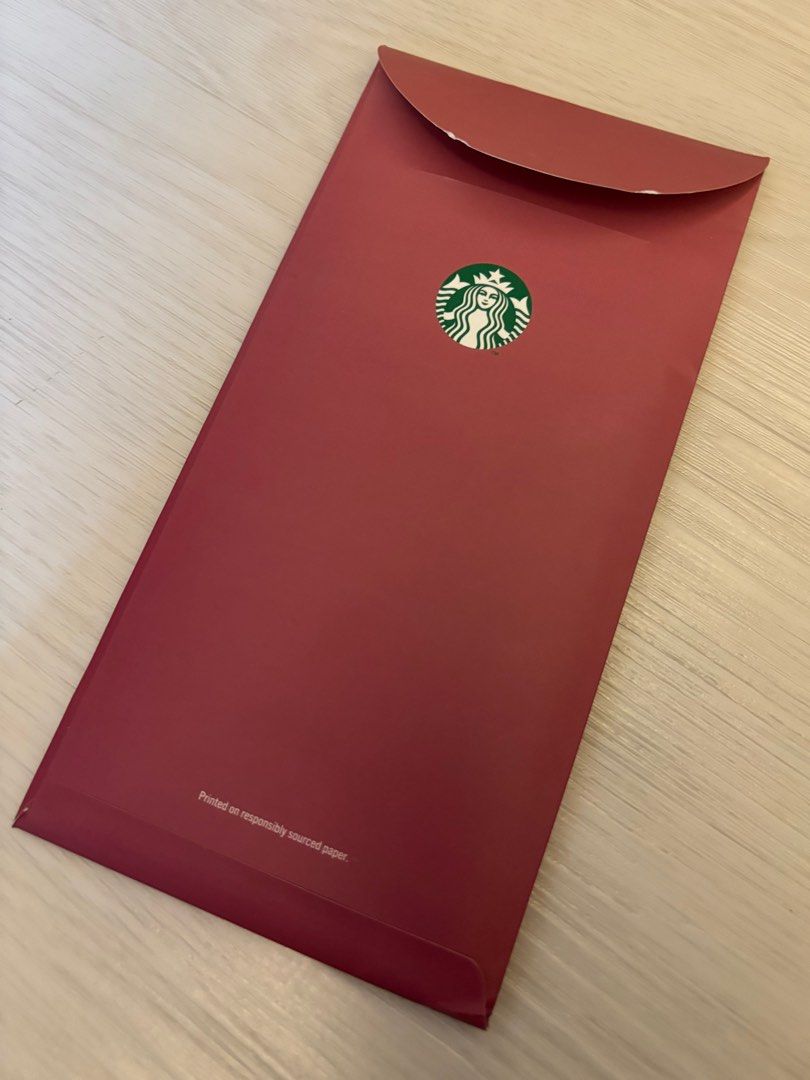 2024 CNY Red Packet - Starbucks, Hobbies & Toys, Stationery & Craft ...