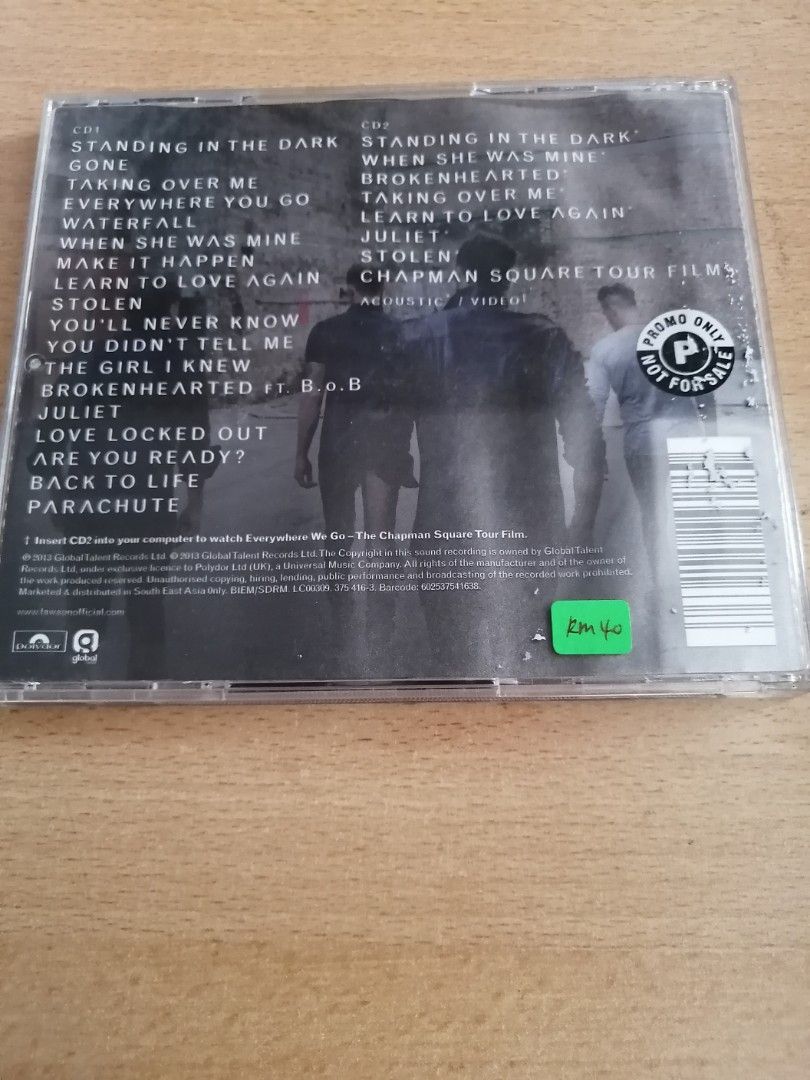 (2CD) Lawson Chapman Square/Chapter II, Hobbies & Toys, Music & Media, CDs & DVDs on Carousell