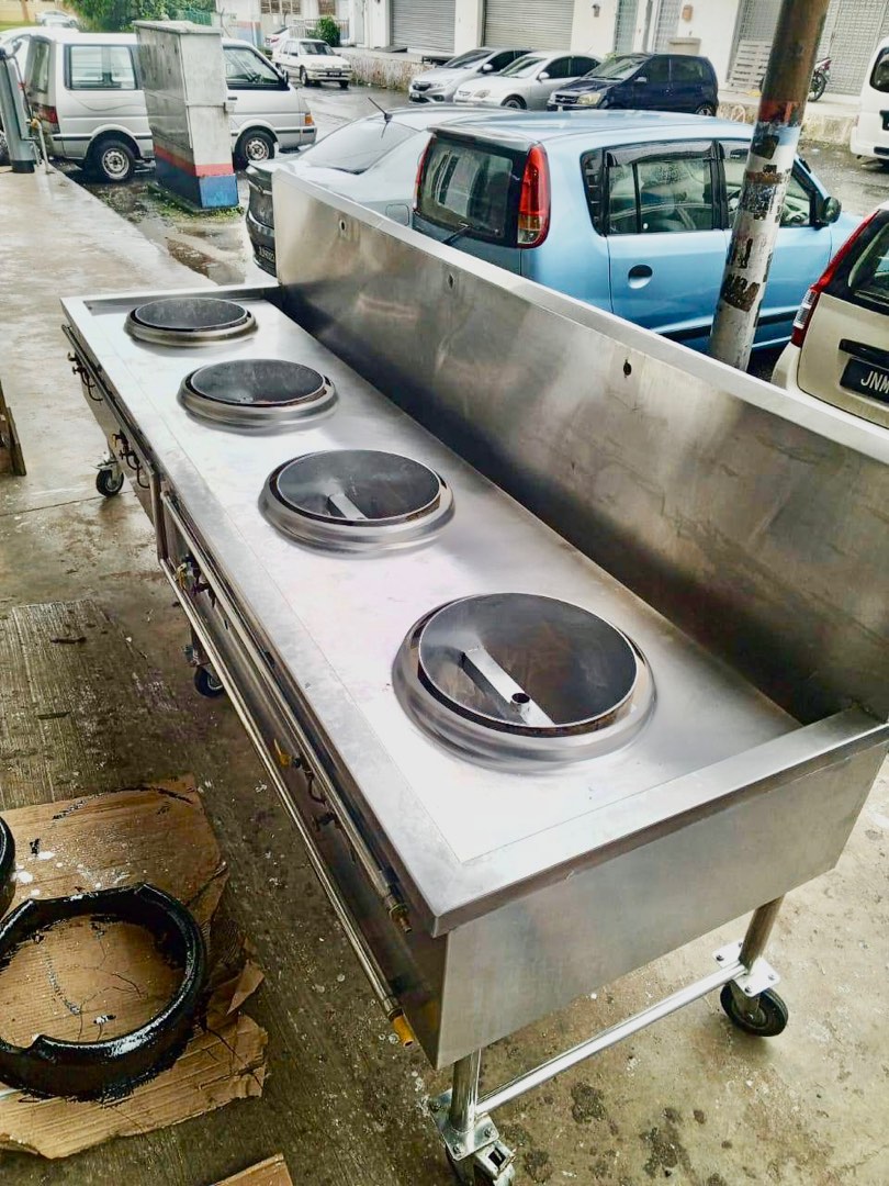 4 hole stove (high pressure) (New), TV & Home Appliances, Kitchen ...