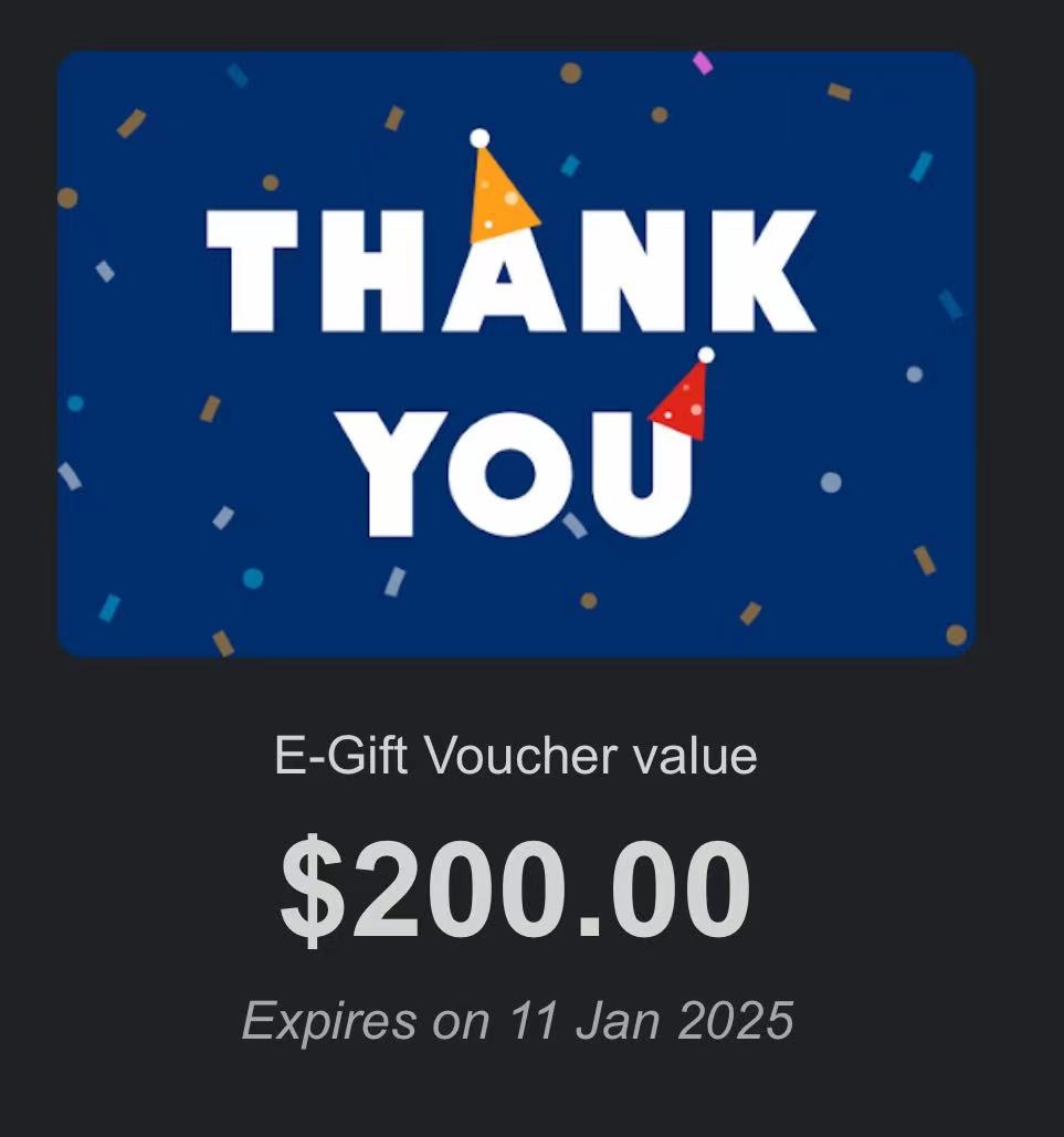 【5% OFF】S$200 ntuc/FairPrice e-gift voucher valid for 1 year, Computers ...