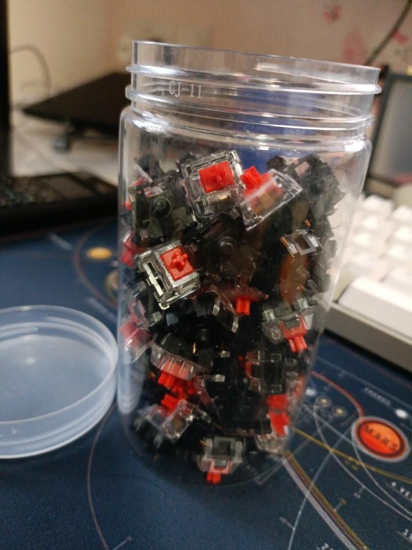 Keychron Red Switches x68 Linear Switch, Computers & Tech, Parts ...
